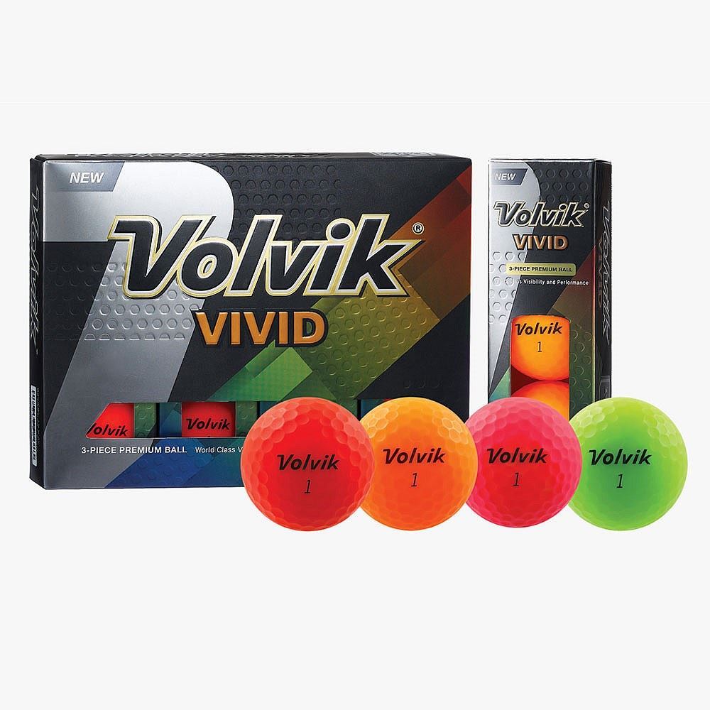 Volvik Vivid Golf Ball (12) – inGOLF