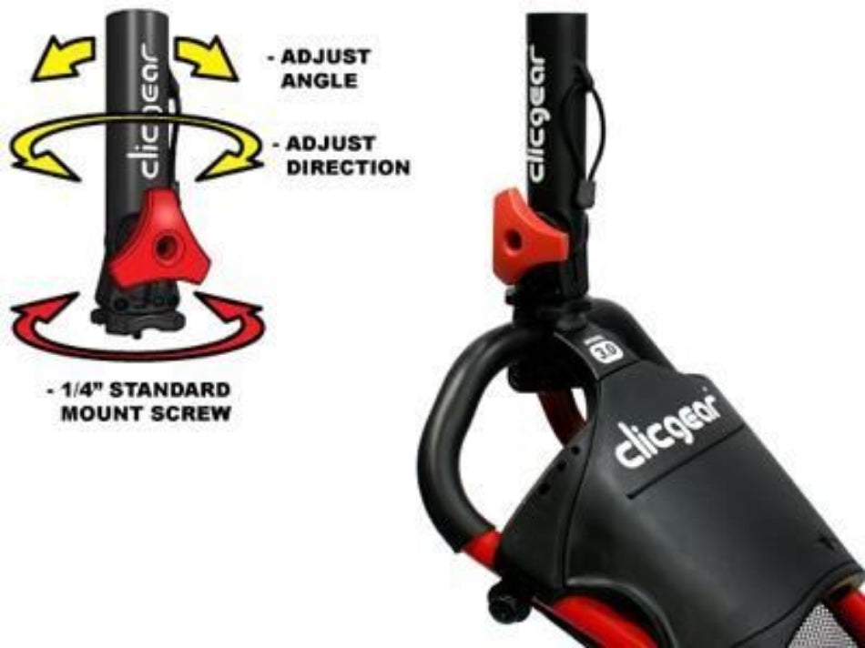 Clicgear Adjustable Umbrella Holder – inGOLF