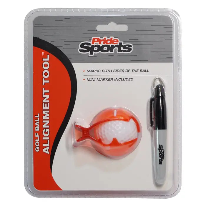 Pride Sports Ball Alignment Tool & Permanent Mini Marker – inGOLF